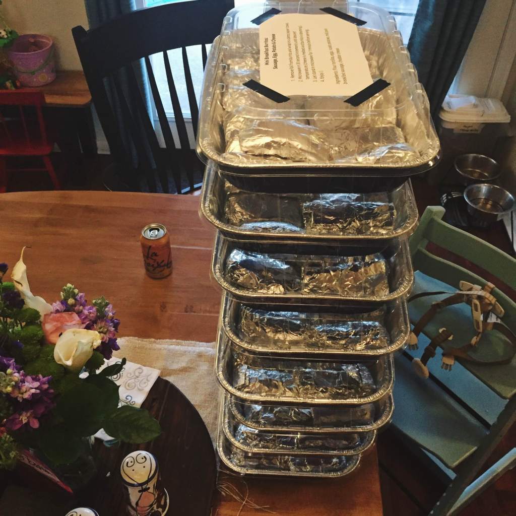 FOOD | Freezer Meal: Mini Breakfast Burritos – Cafe Du Martin